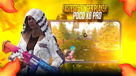 Poco X6 Pro 🔥bgmipubg 34 New Update Poco X6 Pro 120 Fps Gameplay