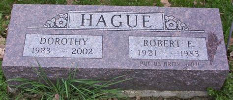 Robert Earl Hague 1921 1983 Find A Grave Memorial