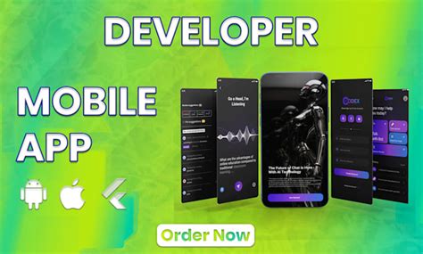 Do mobile app development, android, ios, flutter app developer by Hunainali5 | Fiverr