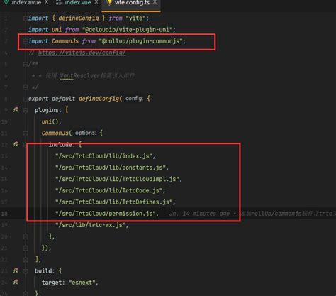 在vue3环境下编译报错 · issue 18 · liteavsdk trtc uniapp · github