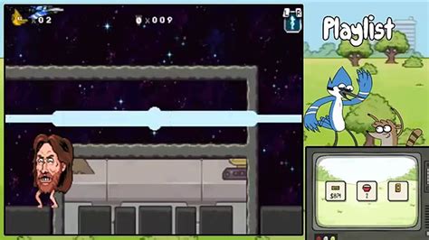 Regular Show Mordecai And Rigby In 8 Bit Land