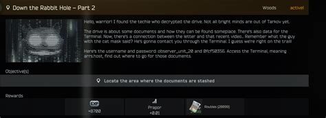 Down The Rabbit Hole Part 2 Rescapefromtarkov
