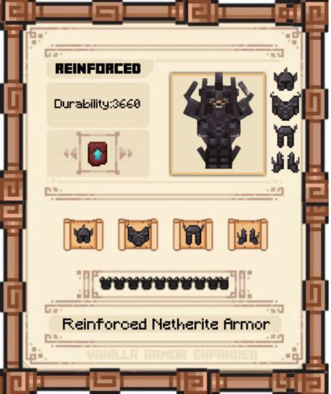 Reinforced Armor V2 Addon For Minecraft