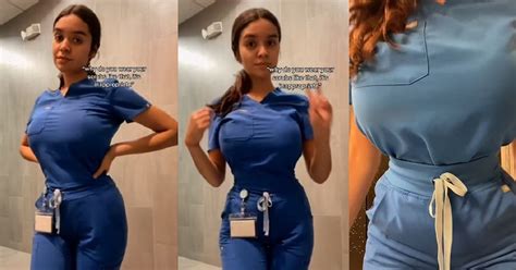 Some People Just Have An Issue With My Body Curvy Nurse Hits Back At Critics Attacking Her