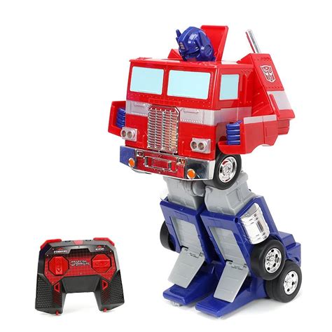 Transformers Optimus Prime Rc Remote Car Toy Converting Vehicle