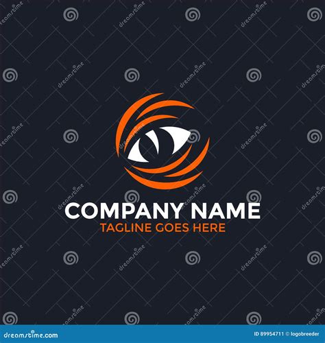 Tiger`s Eye Logo Stock Vector Illustration Of Creative 89954711