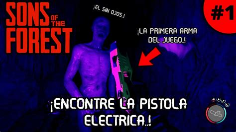 Sons Of The Forest Por Primera Vez Encontre La Pistola Electrica