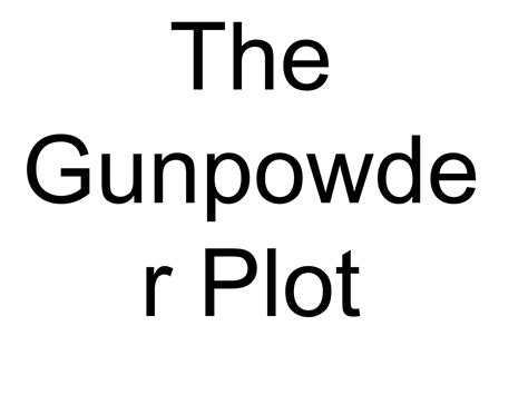 The Gunpowder Plot Playmobil Ppt