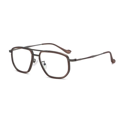 Pilot Style Blue Light Blocking Glasses Frame For Vicedeal