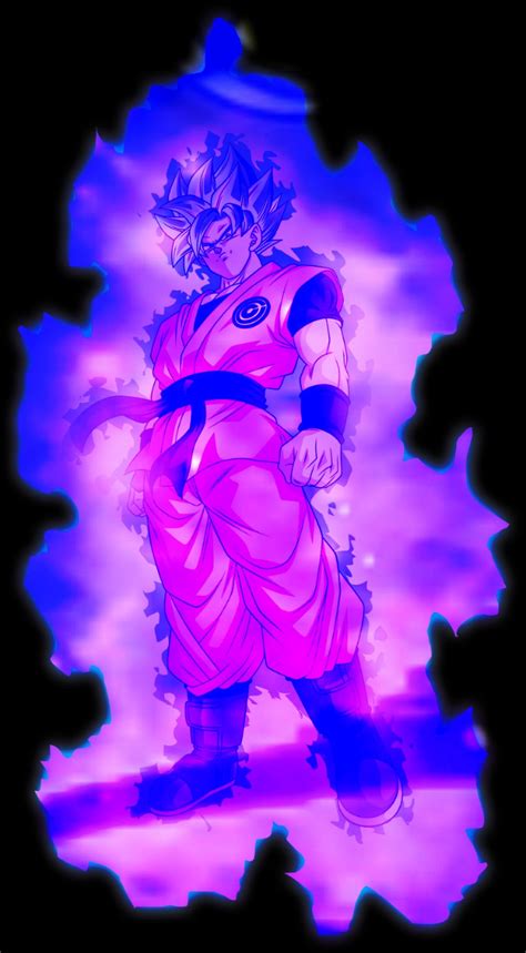 Goku With Zeno True Form Fusion Goku Ifs Super Saiyan Anime Art