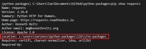 Python Where Has Pip Installed That Package Iancarpenterdev