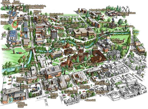 Discovering Chico State Campus Map A Guide To Navigating Around Map Of Africa Sudan