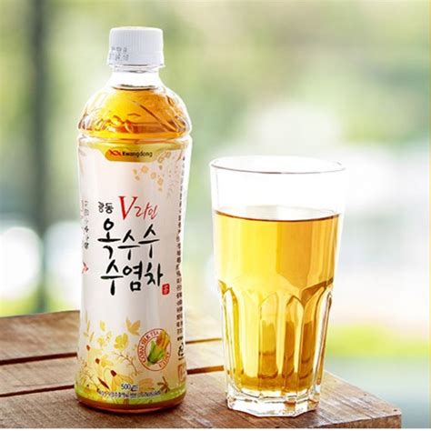 Kwangdong Corn Silk Tea 500ml 광동 옥수수수염차 Koryo Mart K Market Singapore