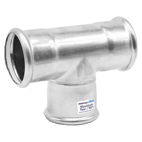 Rapidpress Steam Equal Tee The Metal Company