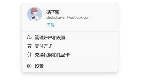 Menu Qfluentwidgets