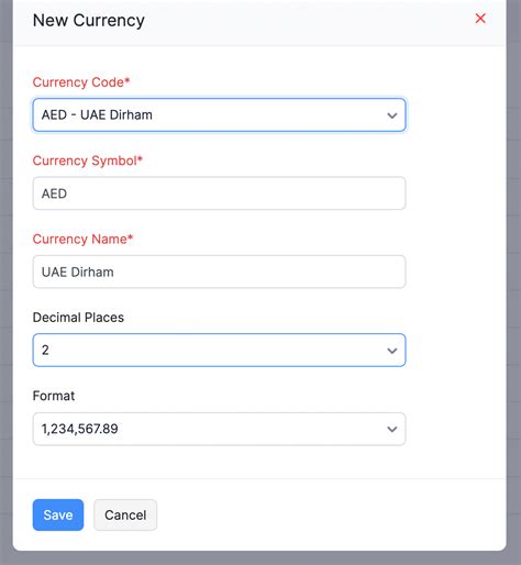 Add New Currencies Enable Import Export Exchange Rates Help Zoho