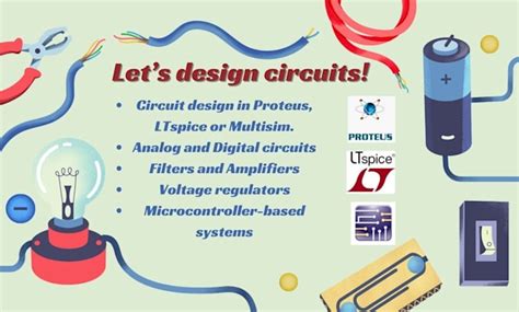 Design Electronic Circuits In Proteus Ltspice And Multisim By Datametech Fiverr