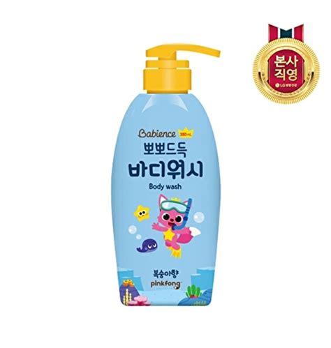 Lg생활건강 베비언스 핑크퐁 바디워시 380ml복숭아향 티몬