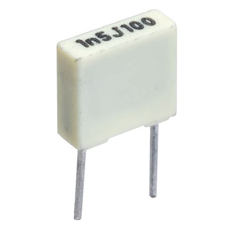 Kemet R82ec1150aa50j 1n5 5 100v 5mm Polyester Box Capacitor Rapid