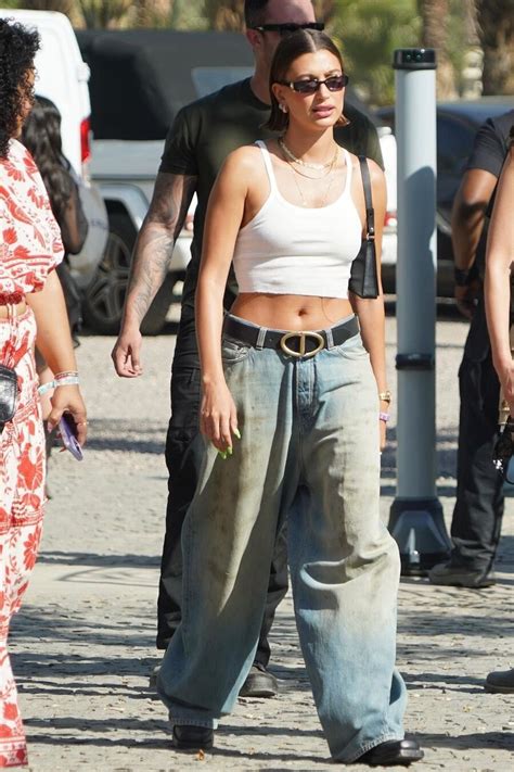 Hailey Baldwin At Coachella April 15 2023 Star Style