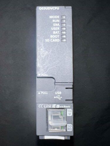 Mitsubishi Q03udvcpu Cpu Module Universal Module Used Japan Ebay