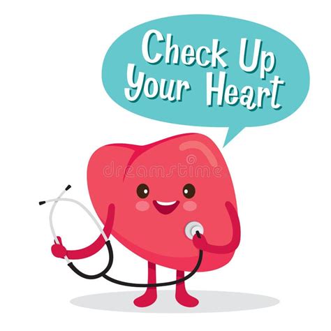 Heart Human Internal Organ Diagram Stock Vector Illustration Of