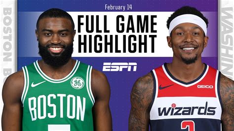Boston Celtics Vs Washington Wizards Full Game Highlights Nba On