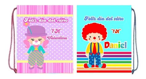 36 Morralitos Dulceros Personalizados Recuerdo Dia Del Nino Mebuscar