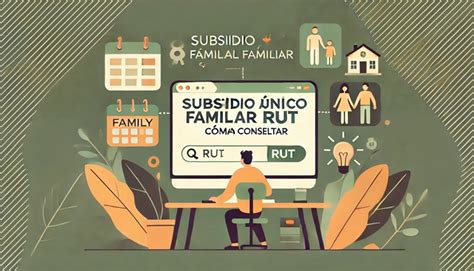 Subsidio Único Familiar RUT Cómo Consultar
