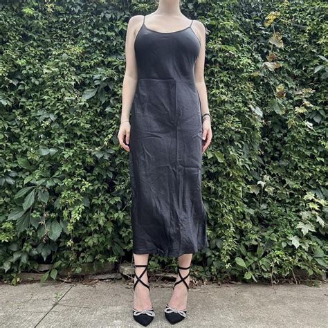 Stunning Silky Scoop Neck Spaghetti Strap Slip Depop In 2024