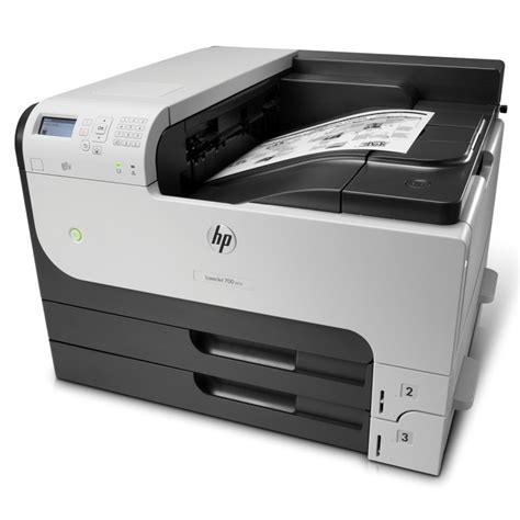 Hp Imprimante Laser Noir Et Blanc Laserjet M712dn A3 Au Meilleur Prix