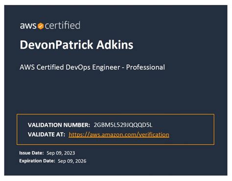 Passed The Devops Engineer Professional Certification