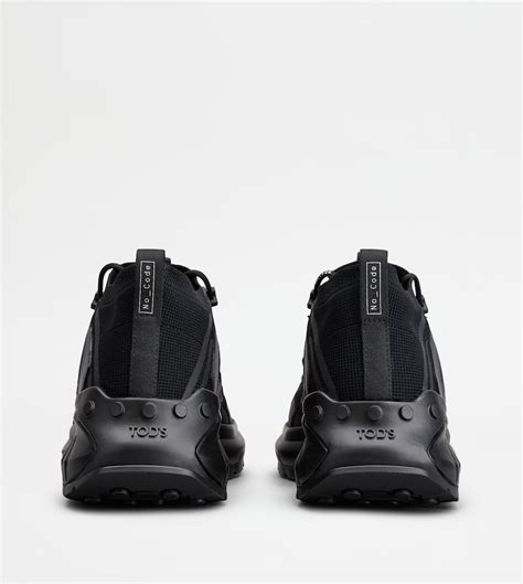 Man Black Nocode J In Technical Fabric And Leather Xxm07i0fy8064q5b999