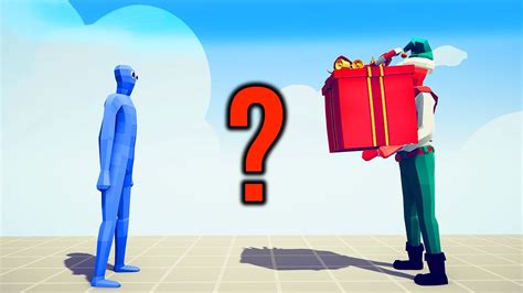 Present Elf Vs Random Unit Tabs Totally Accurate Battle Simulator
