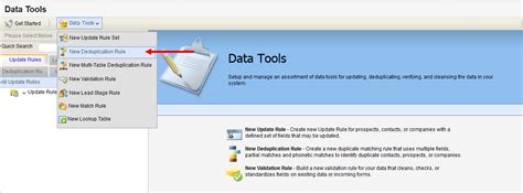 Creating Deduplication Rules