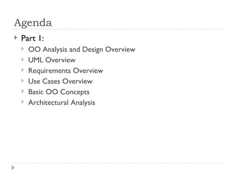Object Oriented Analysis And Design With Uml2 Part2 Ppt Web