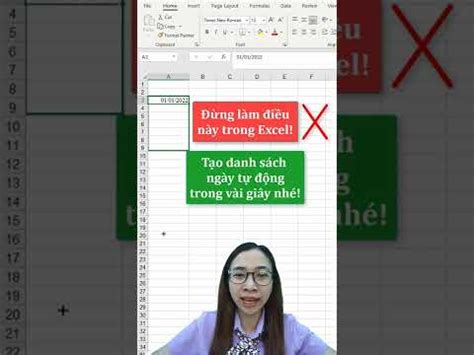 T Ng I N Ng Y Th Ng N M Trong Excel Si U Nhanh B Ng Fill