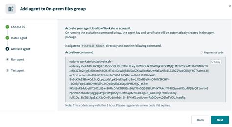 On Prem Agent Installation Using Linux Rpm Package Workato Docs