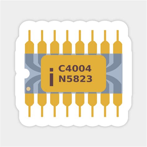Intel 4004 Computer Microprocessor