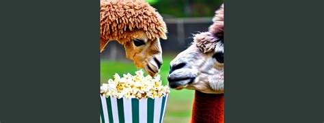 Can Alpacas Eat Popcorn Snack Eagle