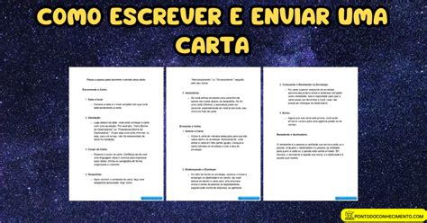 Carta Como Escrever Estrutura Tipos Exemplos Brasil Escola Um