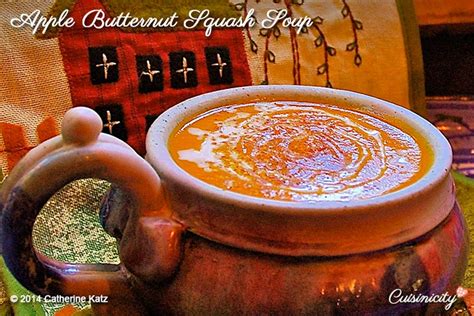 Apple Butternut Squash Soup Cuisinicity