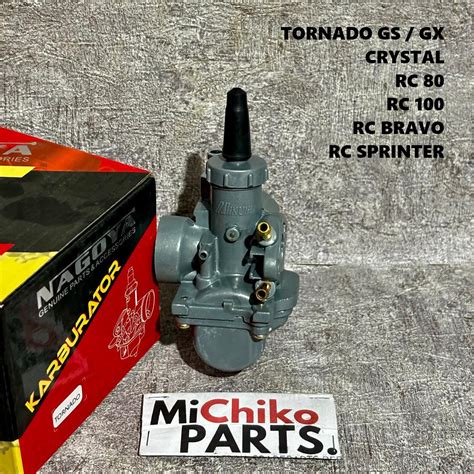 Karbu Karburator Tornado RC RC Bravo Sprinter Crystal Mikuni Carburator RC Tornado