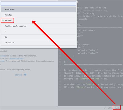 使用atom阅读asciidoc CSDN博客