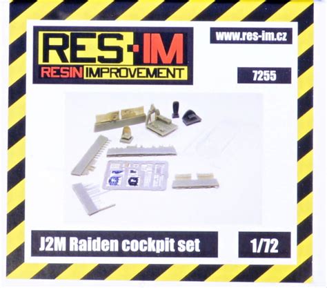 Modelimex Online Shop 172 Mitsubishi J2m Raiden Cockpit Set Has