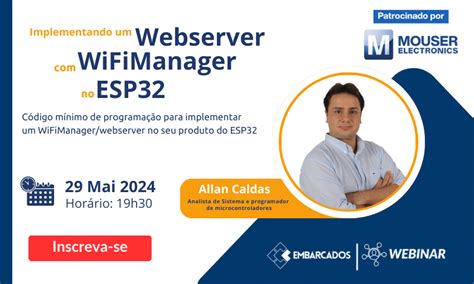 Webinar Implementando Um Webserver Com Wifimanager No Esp32