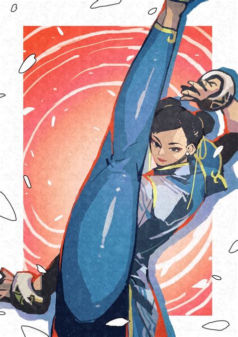 E Kaki Chun Li Capcom Street Fighter Street Fighter 6 Highres 1girl Bangle Black Hair