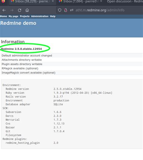 Version Of Redmine Demo Redmine