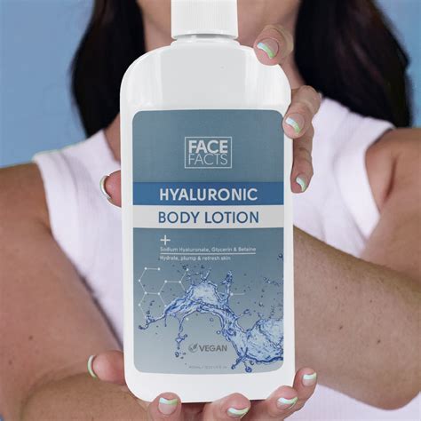 Face Facts Hyaluronic Body Lotion Facefacts
