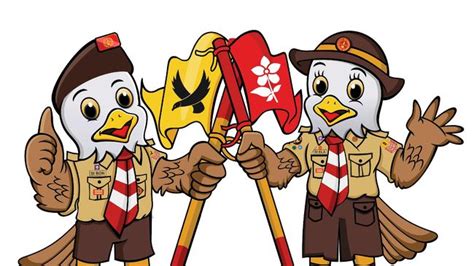 Gambar Maskot Pramuka 52 Koleksi Gambar